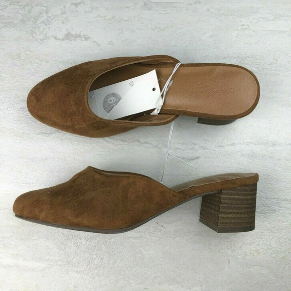Universal Thread | Shoes | Universal Thread Avianna Faux Suede Mules ...